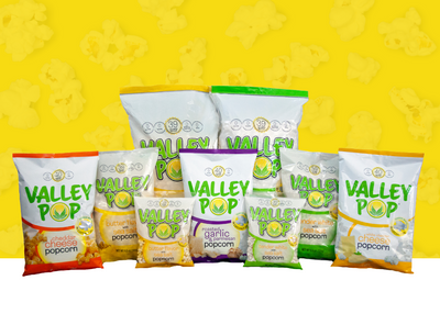Valley Pop: Ready to Eat Popcorn | Tender Kernel Popped in Coconut Oil